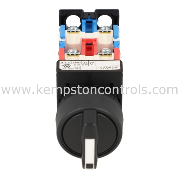 Fuji AR22PR-122B FUJI SELECTOR SWITCH, 3 POS SPRING RETURN 2NO+2NC ...