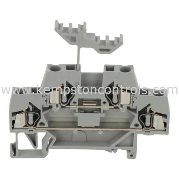 WAGO 280-519 WAGO DOUBLE-DECK TERMINAL BLOCK, THROUGH/THROUGH TERMINAL ...