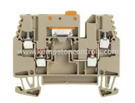 Weidmuller 1039900000 WEIDMULLER WTR 2.5/ZZ TEST DISCONNECT TERMINAL, 2 ...