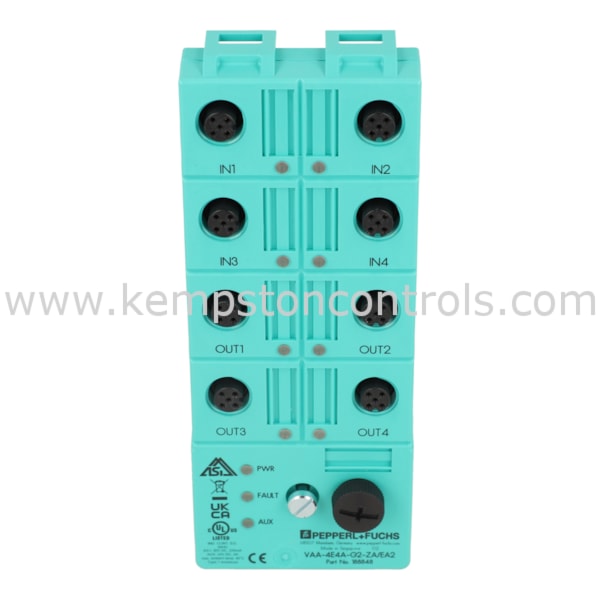 Pepperl + Fuchs VAA-4E4A-G2-ZA/EA2 P+F ASI SENSOR/ACTUATOR MODULE, 4 ...