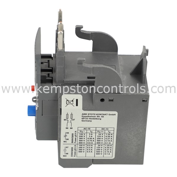 ABB 1SAZ721201R1031 ABB THERMAL OVERLOAD RELAY, 1.7-2.3,50/60HZ, 3 ...