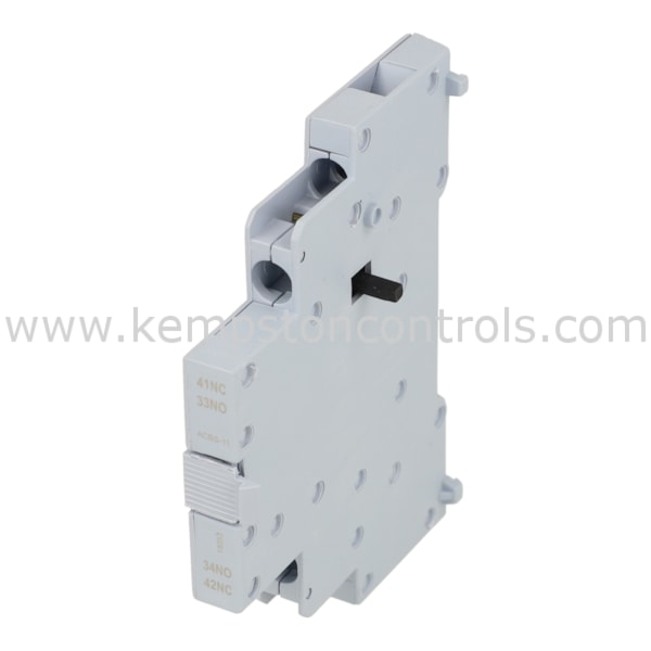 WEG ACBS-11-AZ WEG AUXILIARY CONTACT BLOCK, 1NO+1NC, 690VAC, SIDE MOUNT ...