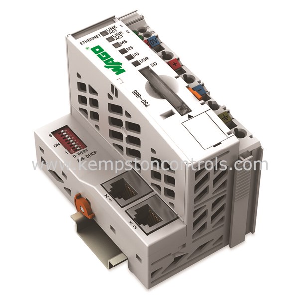 WAGO 750-885 WAGO CONTROLLER ETHERNET, G3 SD MR | Kempston Controls