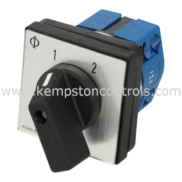 Kraus and Naimer CG8.A220.E KRAUS AND NAIMER ROTARY SWITCH, 20A, FRONT ...