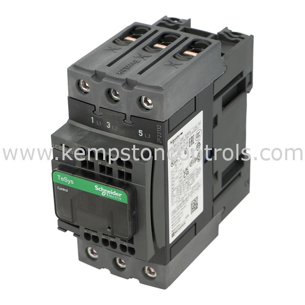 Schneider LC1D50A3E7 SCHNEIDER TESYS D CONTACTOR, 3P(3NO), AC-3,