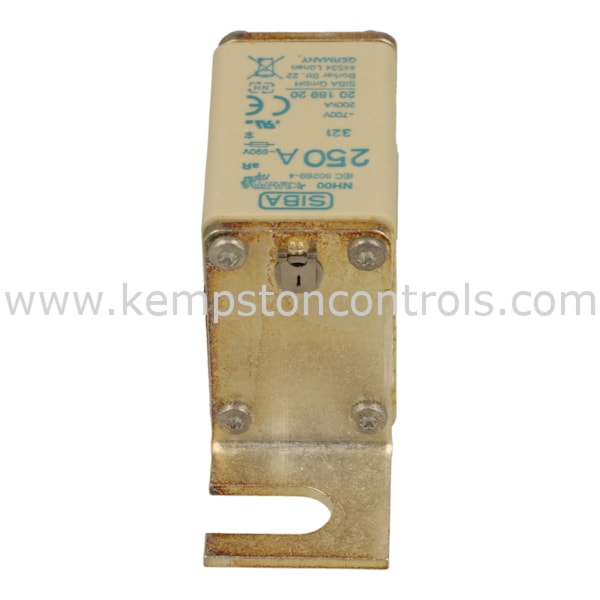 Siba 2018920.250A SIBA FUSE NH00 UR DIN80 | Kempston Controls