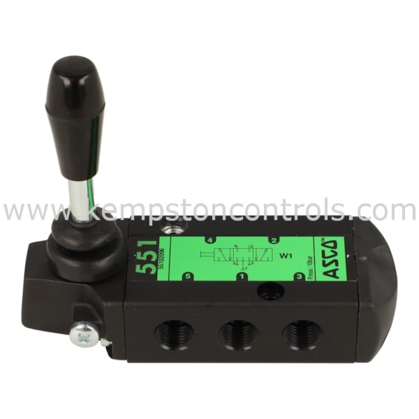 Emerson Asco 55102096 ASCO NUMATICS SPOOL VALVE SERIES 551 MANUALLY ...