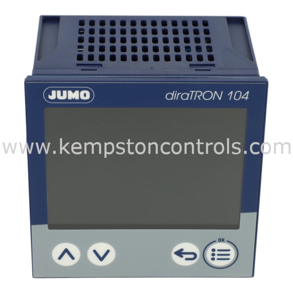 JUMO 00680798 JUMO DIRATRON 104 COMPACT CONTROLLER, 96X96MM, 1 ANALOG ...