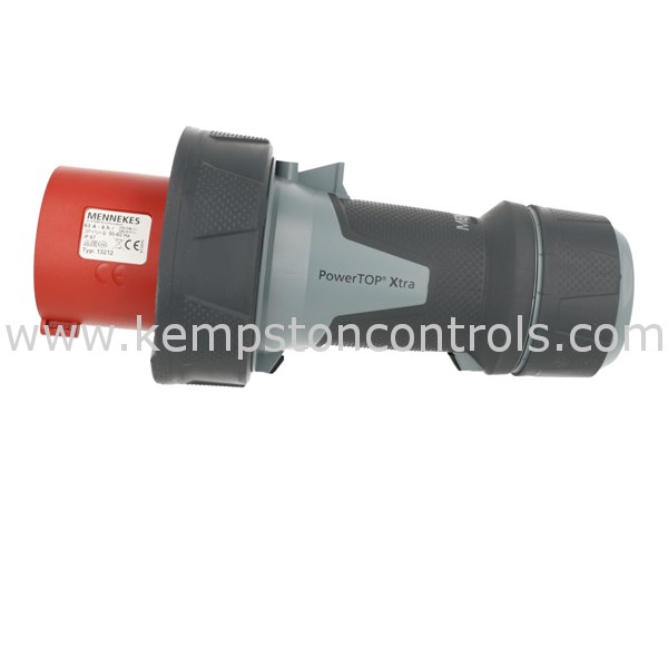 Mennekes 13212 MENNEKES RED POWERTOP XTRA PLUG IP67 63A 5P 400V 6H ...