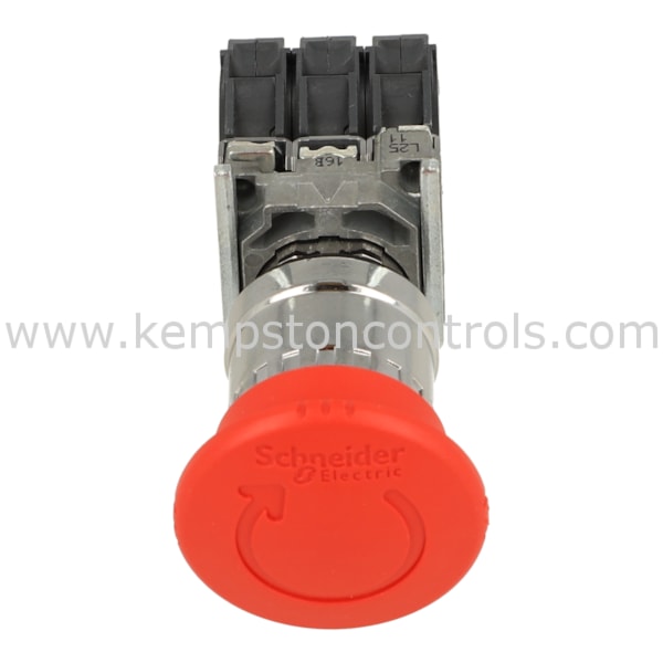 Schneider XB4BS84441 SCHNEIDER RED EMERGENCY STOP PUSH BUTTON DIA 40MM ...