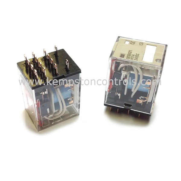 Omron MY4 24DC (S) 14 PIN 4PDT 5A RELAY | Kempston Controls