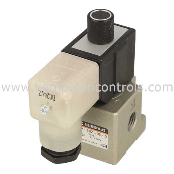 SMC VT317-5DZ-02-Q SMC VT317, 3 PORT DIRECT OPERATED POPPET, ALL TYPES | Kempston Controls