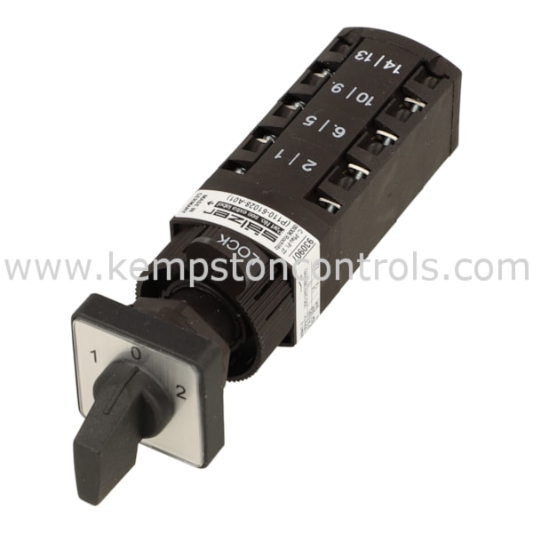 Salzer P110-61028-219M1 SALZER 10A 4P C/OVER SWITCH SINGLE HOLE FRONT ...