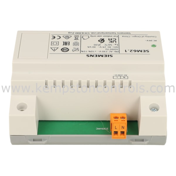 Siemens Smart Infrastructure SEM62.1 SIEMENS TRANSFORMER, AC 230V - AC ...