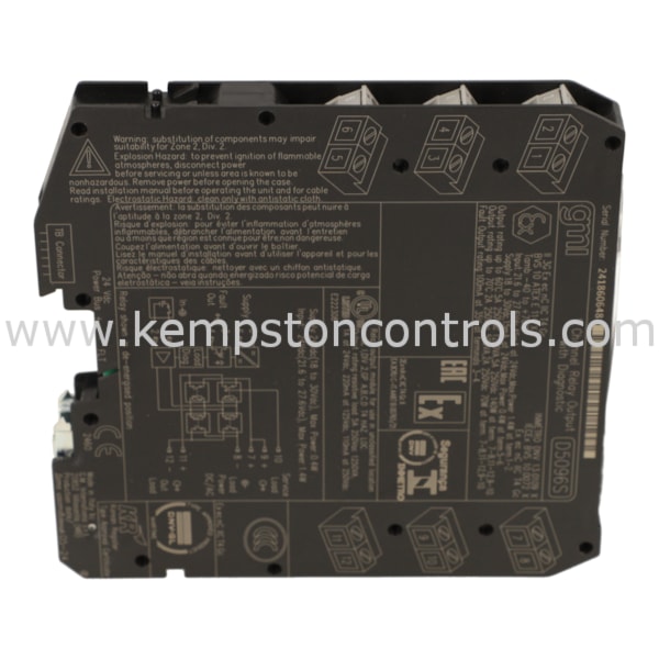 Other D5096S GMI SAFETY RELAY, 1CHANNEL, 2+2SPST, NO, 5AMPS CONTACTS ...