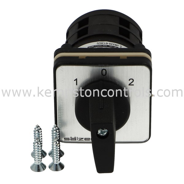 Salzer M220-61362-003M1 IP66 20A FRONT MOUNTED 2P SPRING RTN C/O CAM ...
