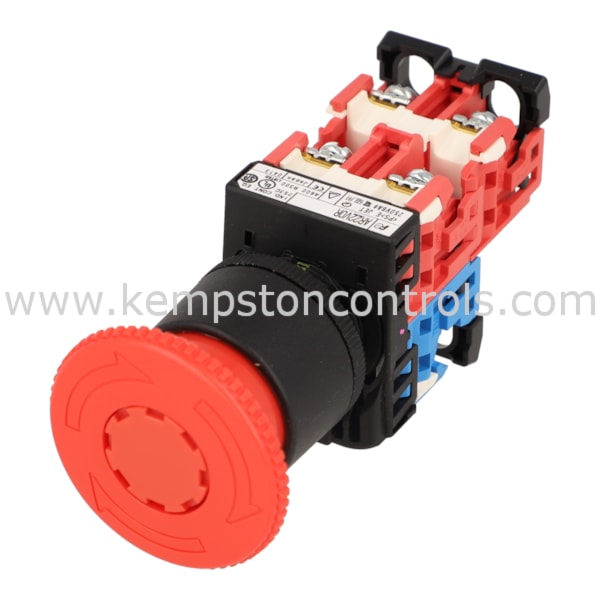 Fuji AR22V0R-12R FUJI PUSHBUTTON EM-STOP PUSH-LOCK, TURN-RESET (SOFT ...