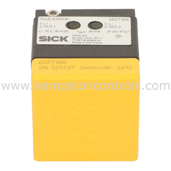 Sick IN40-E0101K IND SICK IN4000 DIRECT SAFETY SWITCH | Kempston Controls