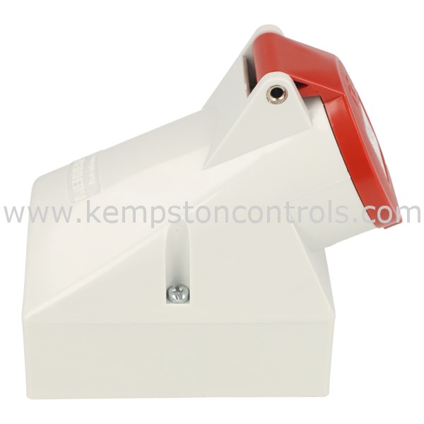 Mennekes 105 MENNEKES RED WALL SOCKET IP44 16A 4P 400V 6H | Kempston ...