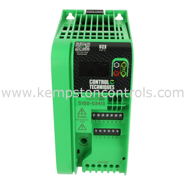 Nidec Drives S100-03413-0A0000 NIDEC DRIVES COMMANDER S AC DRIVE 3 ...