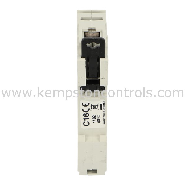 MEM Classic MCH116 MEMSHIELD 2, MCB, CIRCUIT BREAKER, 16A, 10KA, TYPE C, SINGLE POLE, 18MM WIDTH ...