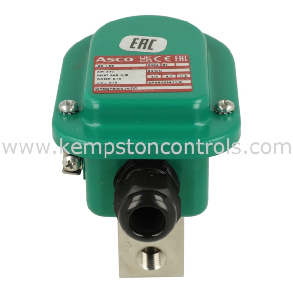 Emerson Asco WP8327B002.24/DC ASCO NUMATICS DIRECT OPERATED SOLENOID ...