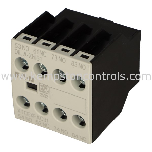 Eaton Moeller DILA-XHI31 MOELLER AUXILIARY, TOP MTG 3N/O 1N/C ...