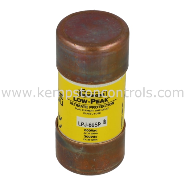 Bussmann LPJ-60SP BUSSMANN DUAL-ELEMENT, TIME-DELAY FUSE, 60A, 600V, 26 ...