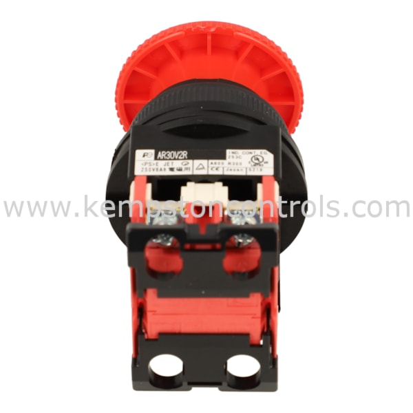 Fuji AR30V2R-02R FUJI PUSHBUTTON E-STOP PUSH-LOCK TURN-RESET (40MM DIA ...