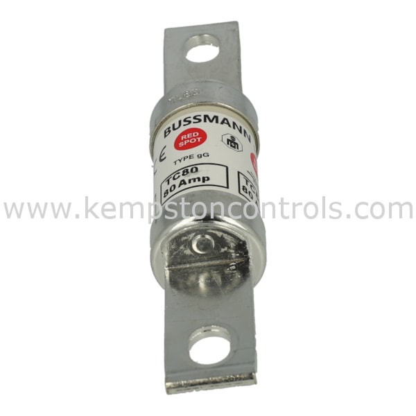 Bussmann TC80 BUSSMANN (GE), FUSE LINK, RED STOP TYPE, 80AMP, 660V AC ...