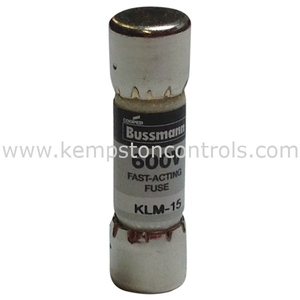 Bussmann KLM-15 BUSSMANN LIMITRON FAST ACTING FUSE - Low Voltage ...