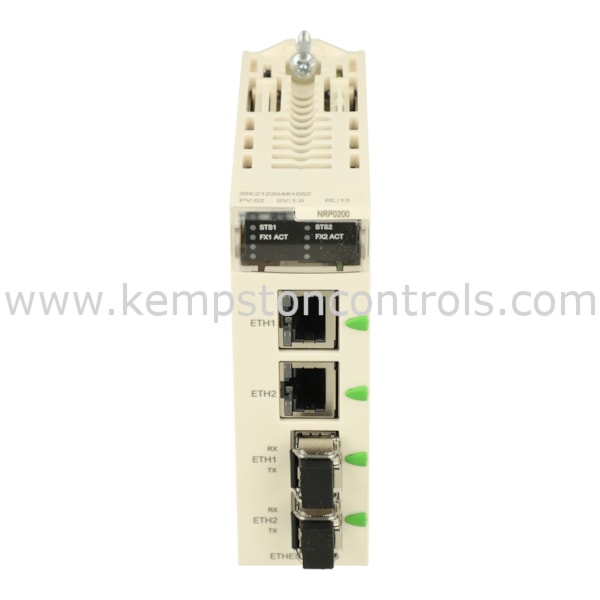 Schneider BMXNRP0200 SCHNEIDER MODICON X80, FIBRE OPTIC REPEATER, MM/LC ...