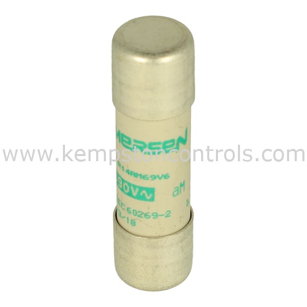 Mersen S215135 MERSEN (FERRAZ) CYLINDRICAL FUSE-LINK AM 690VAC 14.3X51 ...