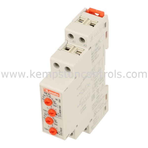 Lovato TMPL LOVATO MODULAR TIMER RELAY PRORAMMABLE 12-240VAC/DC ...