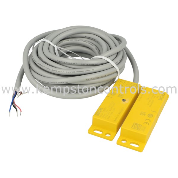 Sick RE27-SA05L SICK MAGNETIC SAFETY SENSOR WITH ACTUATOR, 2 NO CONTACTS, 5M PVC CABLE ...