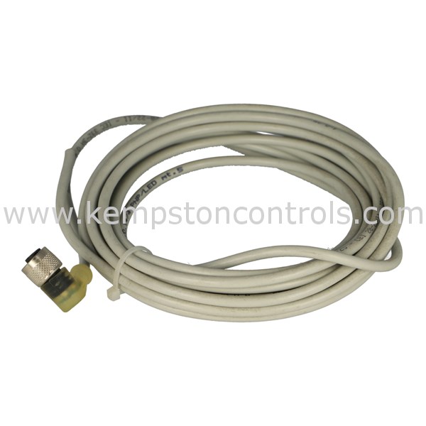 AECO MOD.14/4 M12 PNP/LED LC5 AECO M12 CONNECTOR, 5 METRE, 3-WIRE, PVC 90 DEG, PNP WITH 2 LEDS ...