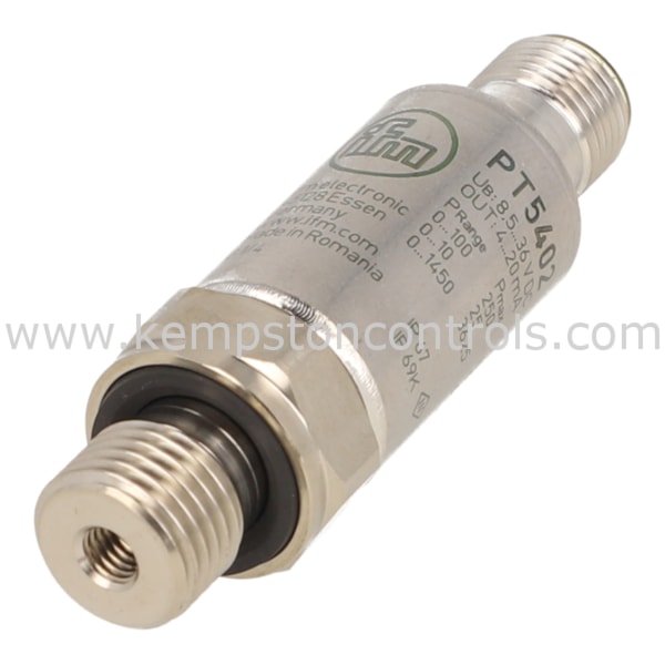 IFM PT5402 IFM PRESSURE TRANSMITTER, 0-100BAR RANGE, 8.5-36VDC, G1/4 ...