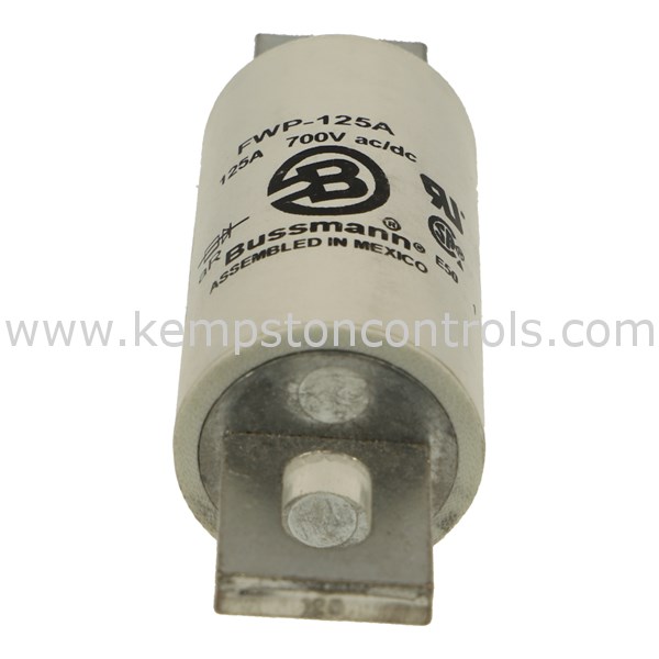 Bussmann FWP-125A FUSE 125 AMP 700VAC/DC | Kempston Controls