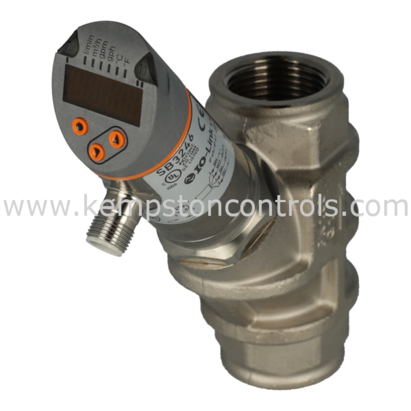 IFM SB3246 IFM FLOW METER WITH INTEGRATED BACKFLOW PREVENTION AND ...