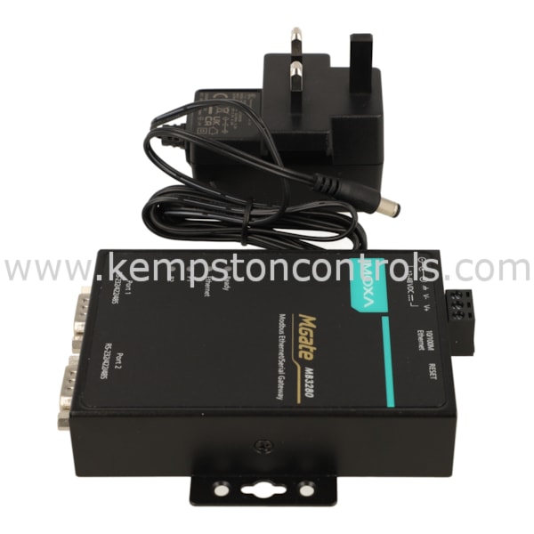 Other MB3280 MOXA MGATE 2-PORT STANDARD MODBUS GATEWAY, AUTO MDI/MDI-X ...