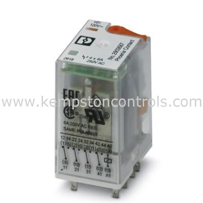 Phoenix 2903687 PHOENIX CONTACT PLUG-IN INDUSTRIAL RELAY, 4PDTS, TEST ...