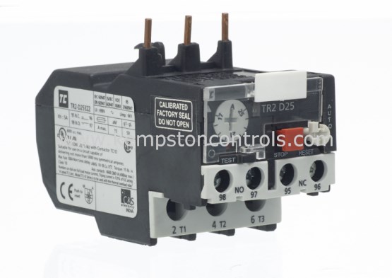 Europa Components TR2-D25322 CONTACTOR OVERLOAD RELAY, 17-25A, FOR USE ...