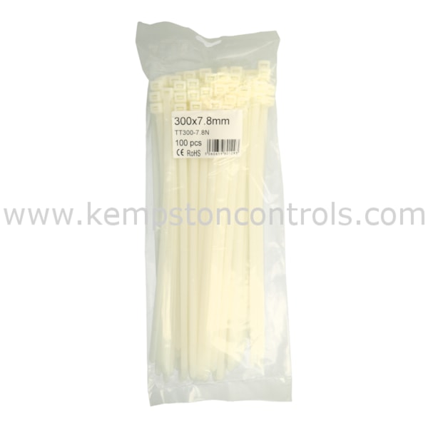 Termination Technology TT300-7.8N TT NYLON CABLE TIES 300MM X 7.8MM ...