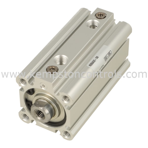 SMC RDQA32-50 SMC COMPACT CYLINDER WITH AIR CUSHION, 50MM STROKE, 32MM BORE, BUILT-IN MAGNET, 0 ...