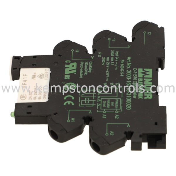 MURR 3000-16013-3100020 MURR MIRO 6.2 PLUGGABLE COMPL.MODULE OUTPUT ...