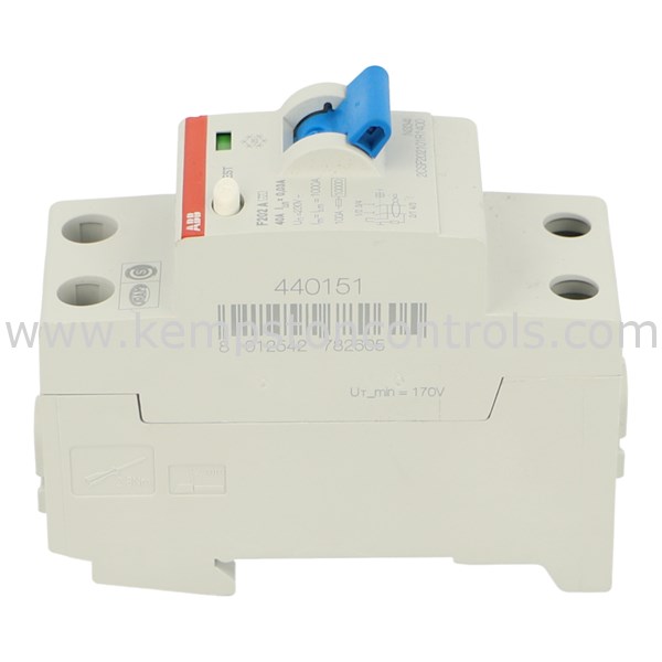 ABB 2CSF202101R1400 ABB F202A-40/0.03 2P RCD 40A 30MA, TYPE A | Kempston Controls