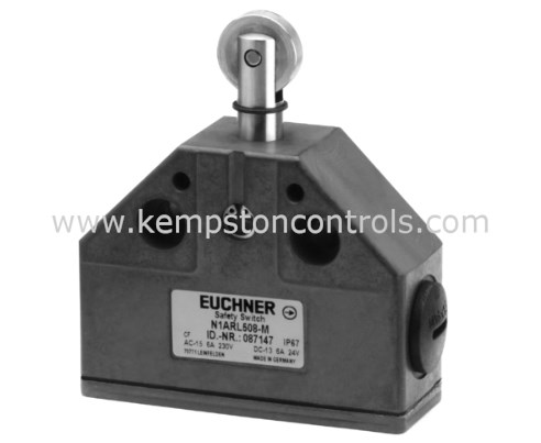 Euchner 083848 PRECISION SINGLE LIMIT SWITCH N1A, EXTENDED ROLLER ...