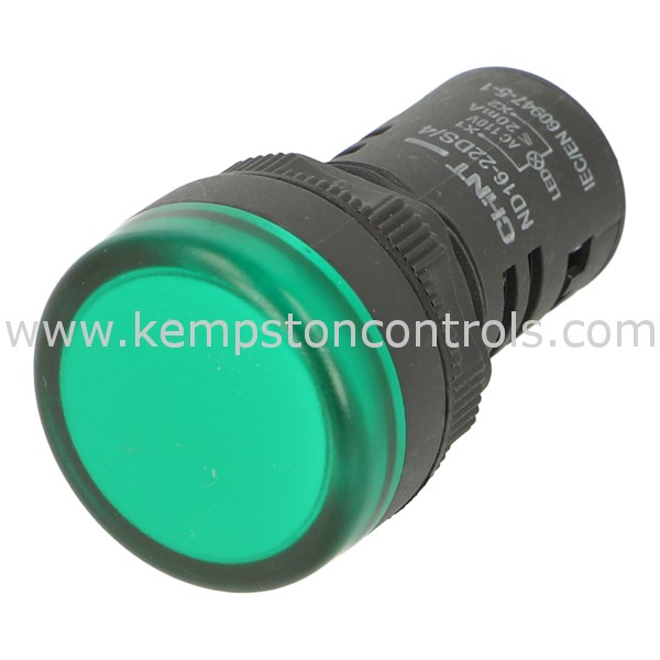 CHINT ND16-G110 CHINT LED INDICATOR, GREEN, 110V, AC ONLY | Kempston ...