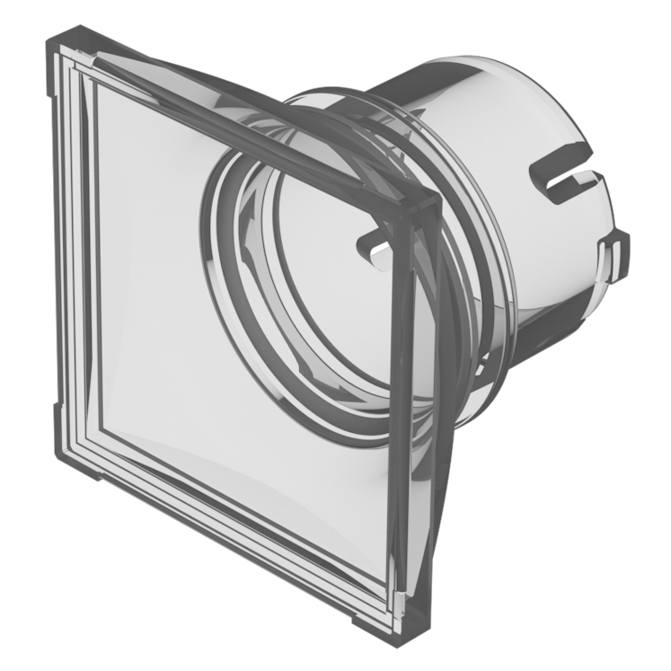 EAO 704.709.7 EAO LENS HOLDER CLEAR 30X30 | Kempston Controls