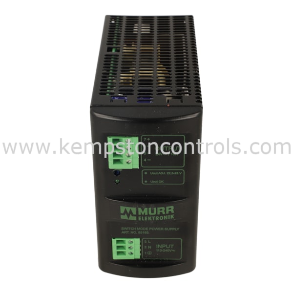 MURR 85165 MURR MCS-B POWER SUPPLY 1-PHASE, IN: 100-265VAC OUT: 24V ...